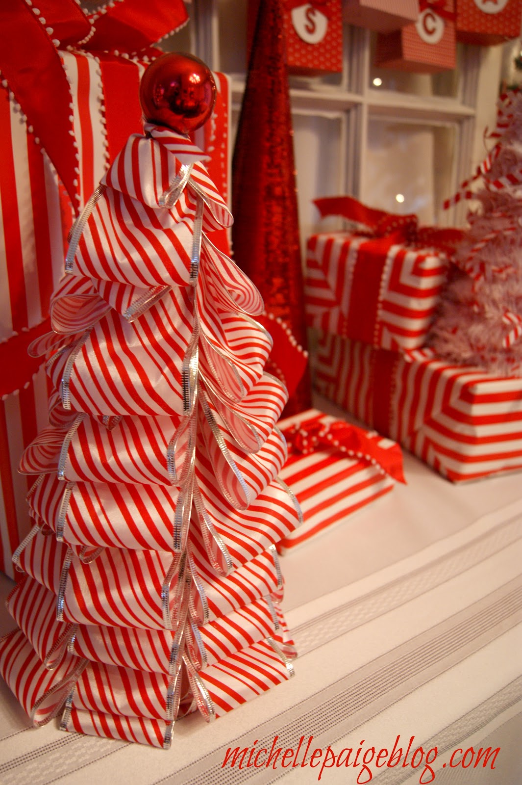 michelle paige blogs: Easy Decorated Styrofoam Christmas Trees