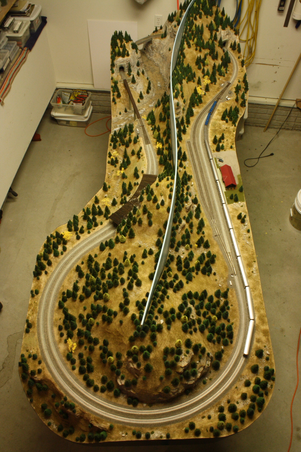 N Scale Addiction: Birds Eye View of Marias Pass