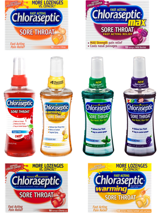 Get Ready for Flu Season with Chloraseptic Sore Throat Relief