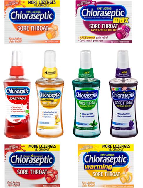 Get Ready for Flu Season with Chloraseptic Sore Throat Relief