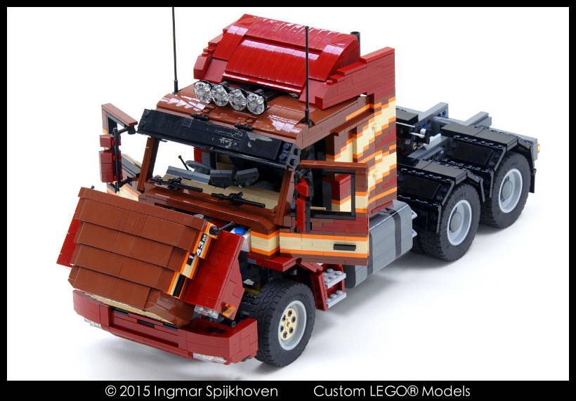 Ingmar Spijkhoven: Truck T13 with instructions, updated!