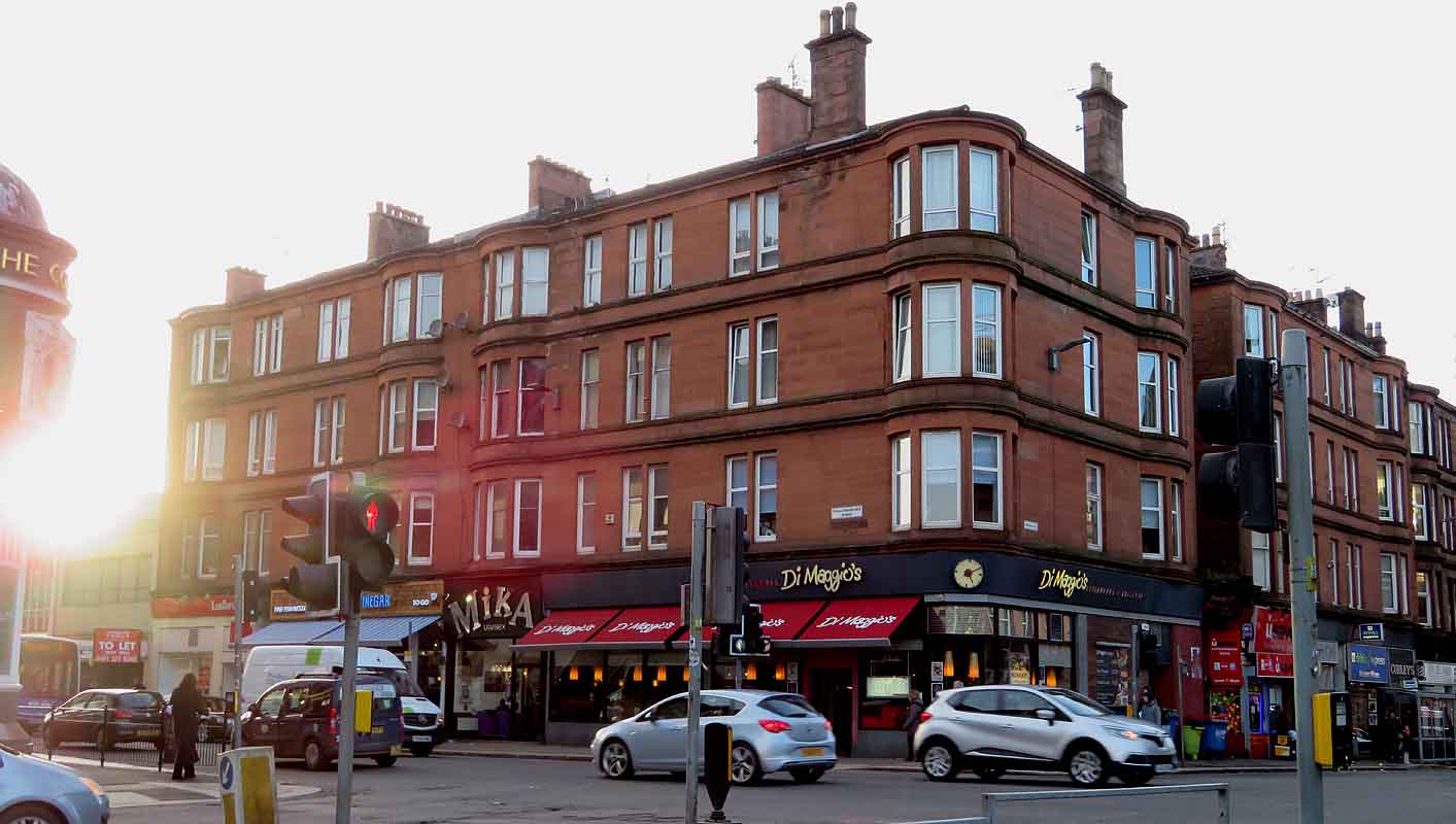Alex and Bob`s Blue Sky Scotland: Shawlands. Queen's Park. Langside ...