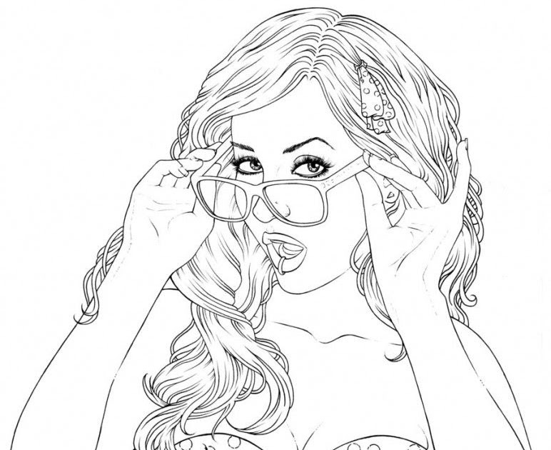 Printable Coloring Pages Girls ~ Coloring Print