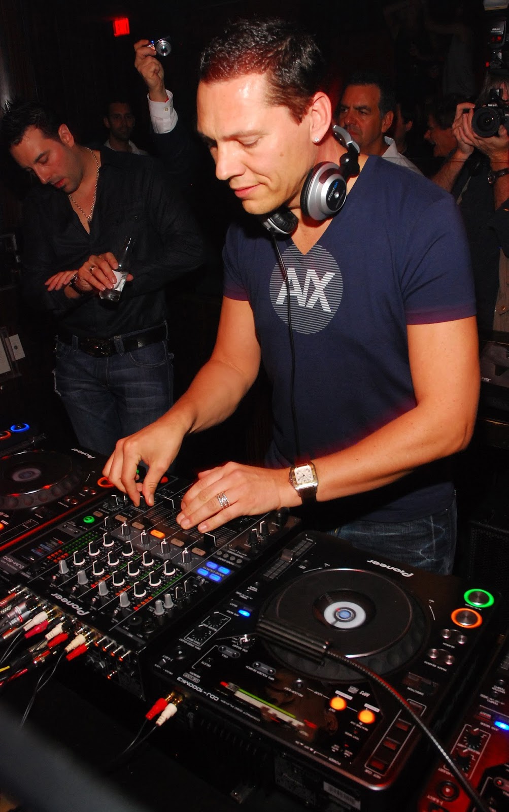 DJ Tiesto Stylish HQ Photos While Performing Live