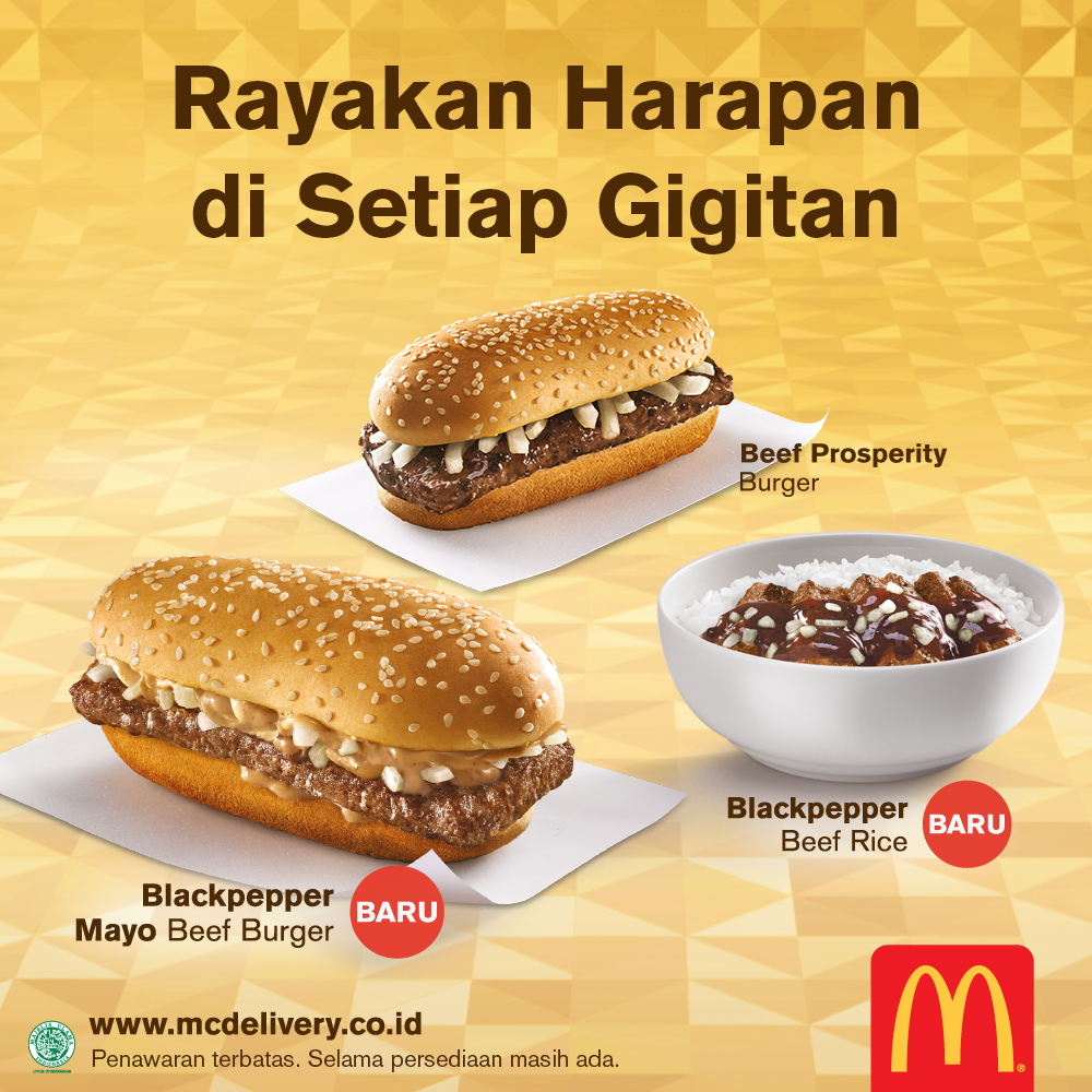 Beef Prosperity Burger, Menu Baru McDonalds yang Penuh Harapan