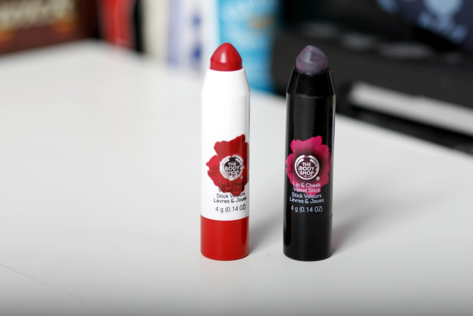 FUN SIZE BEAUTY: The Body Shop Lip & Cheek Velvet Sticks in Universal ...