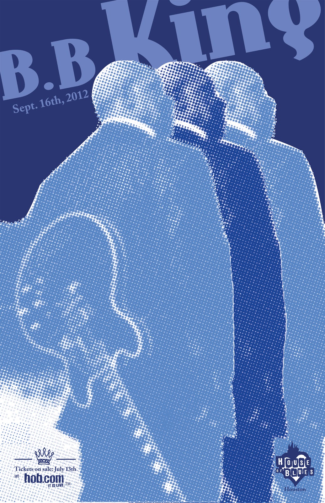 Meet Tawd...: BB King "concert" poster