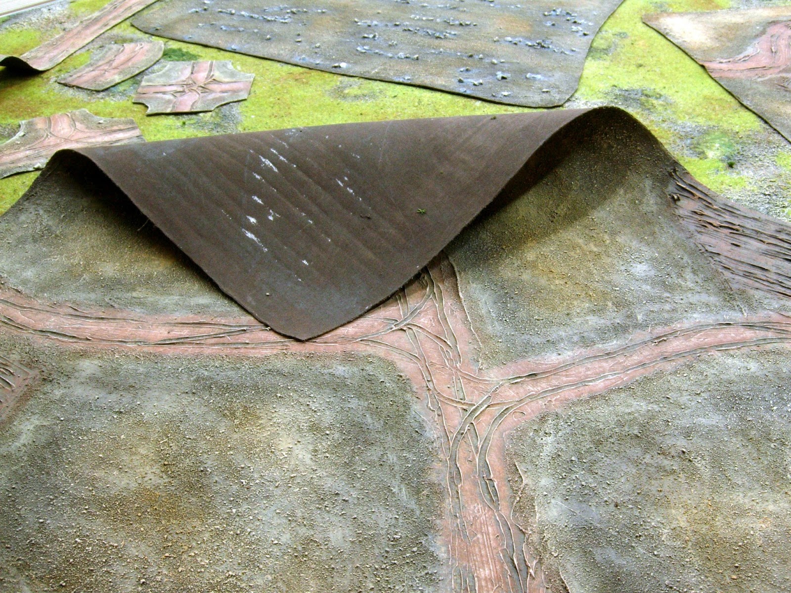 Wargaming with Silver Whistle: Terrain Mat Sections plus 'Setting the ...