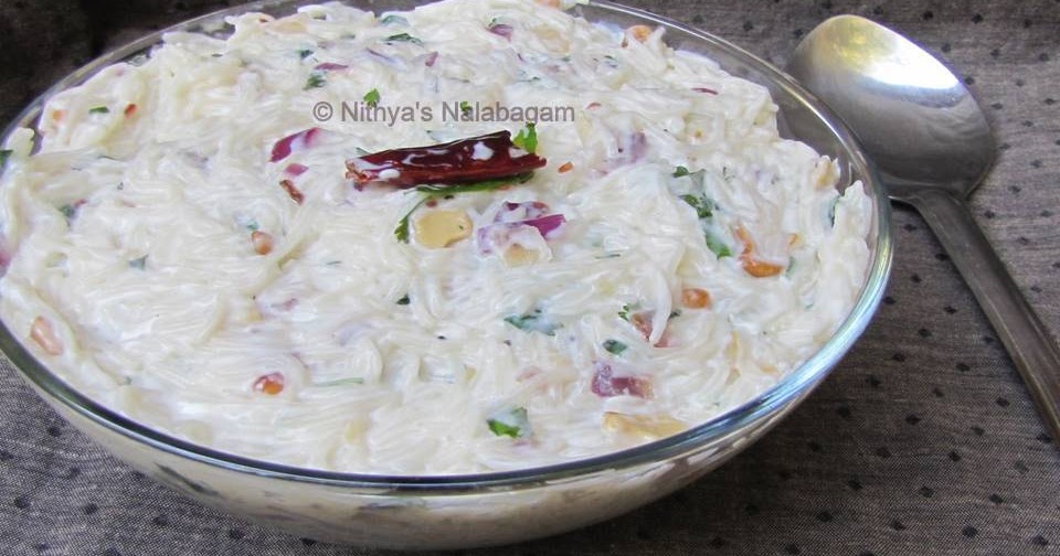 Curd Semiya | Thayir Semiya |Nithya's Nalabagam