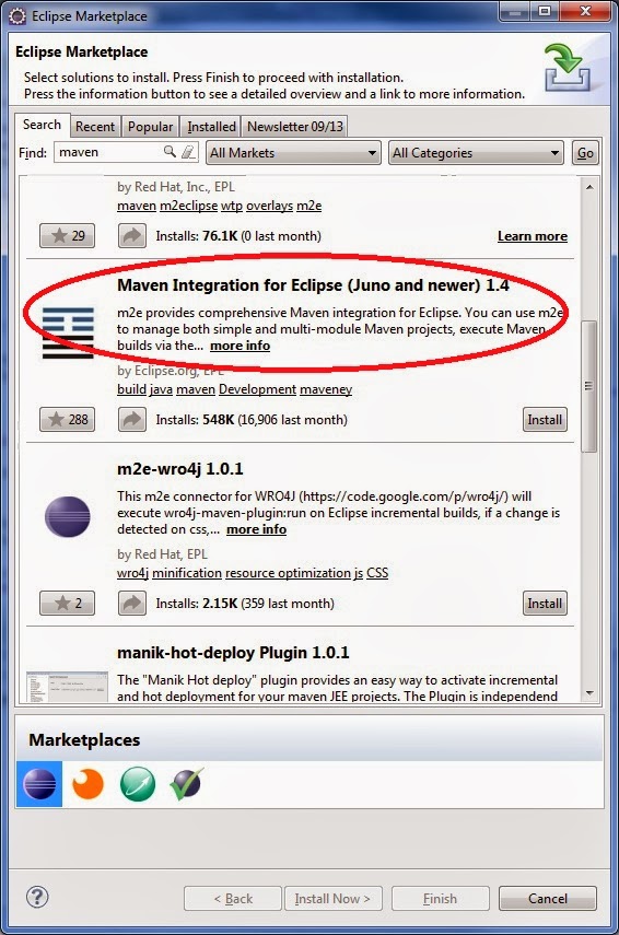 Advanced Tutorials Installing Maven In Eclipse Juno Or Higher