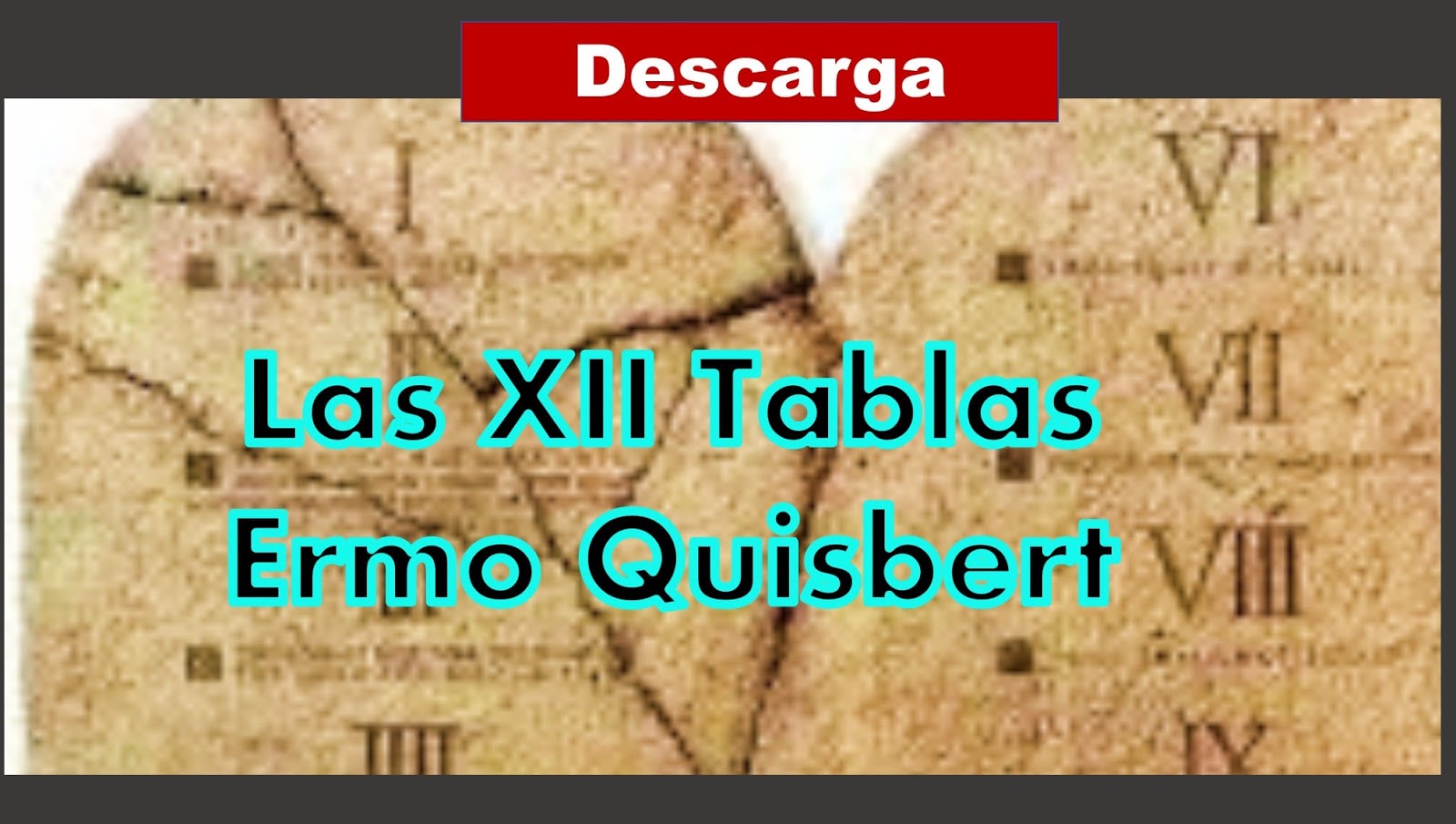 Las XII Tablas de【 Ermo Quisbert en PDF】 | Juristas Eternos