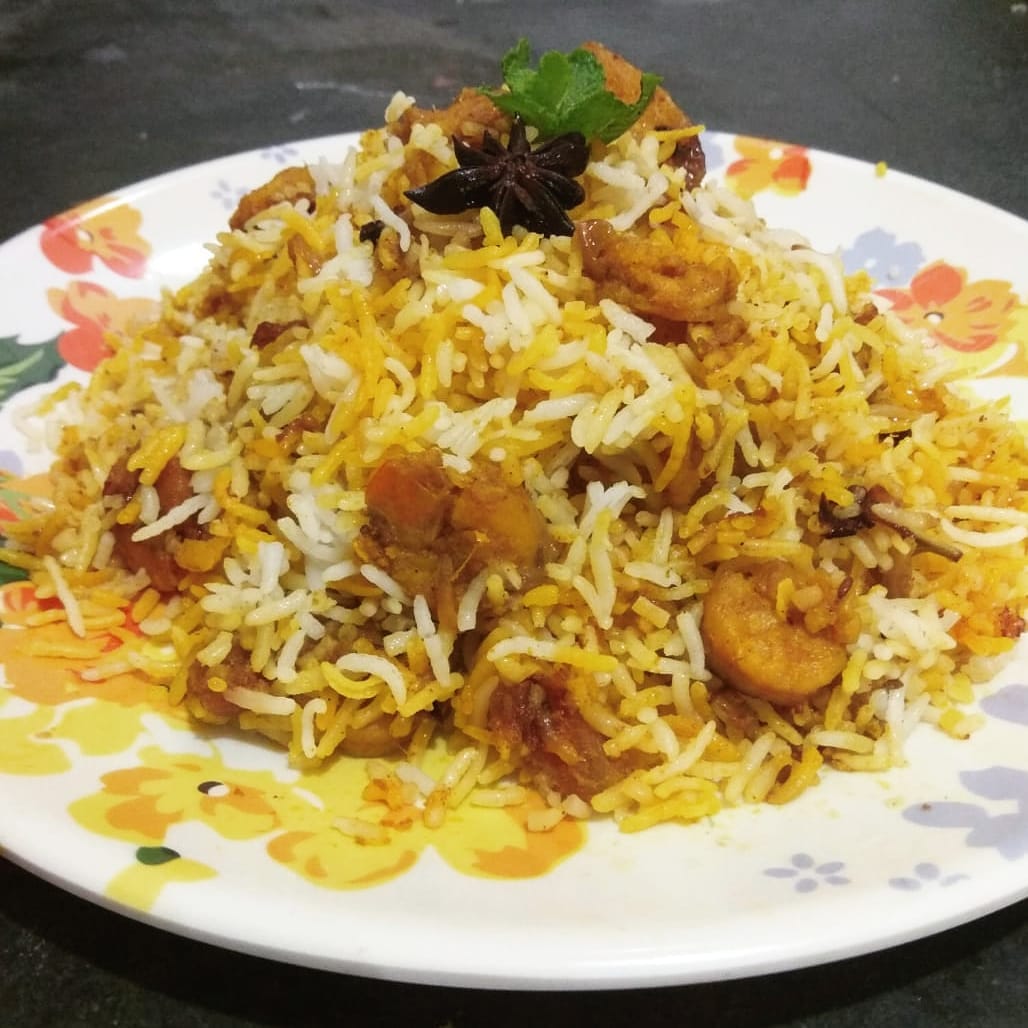 kitchen Diaries: Prawn Biryani