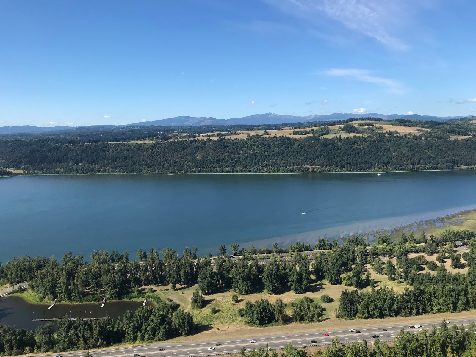 US Route 30/Columbia River Highway; old US 30 on the Historic Columbia ...