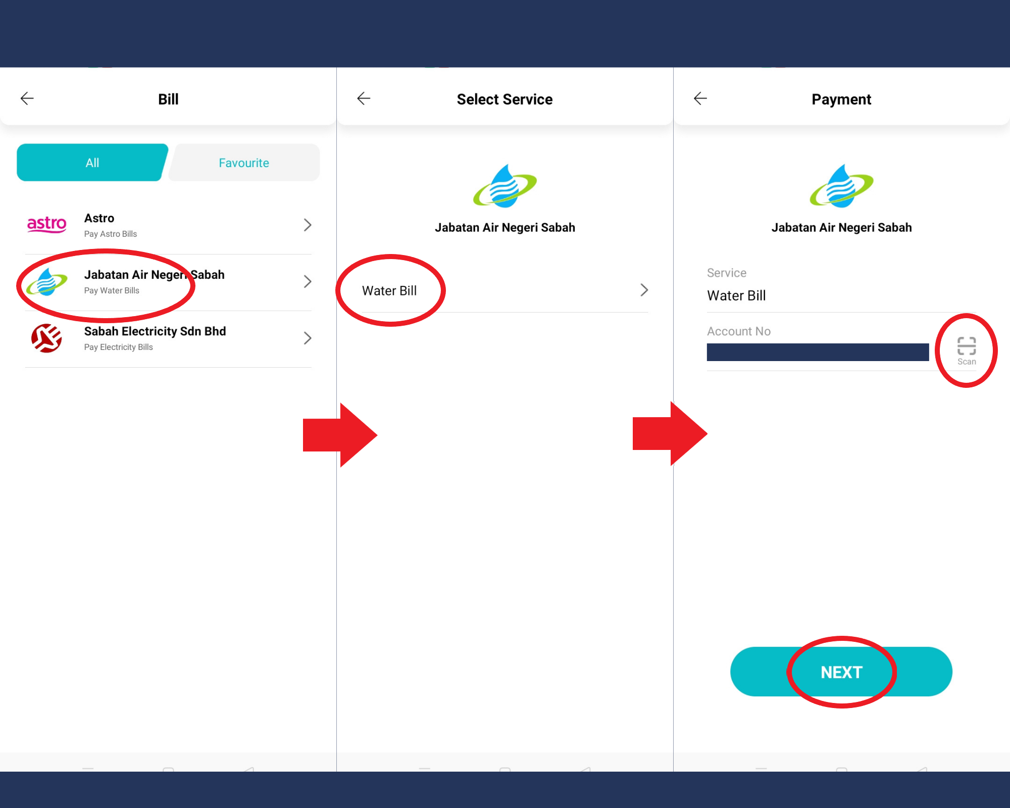 BAYAR BIL AIR SABAH SEMASA PKPB MENGGUNAKAN SABAH PAY! JIMAT & SELAMAT ...