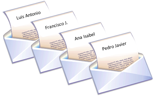 témporaExcel: Combinar correspondencia Word - Excel