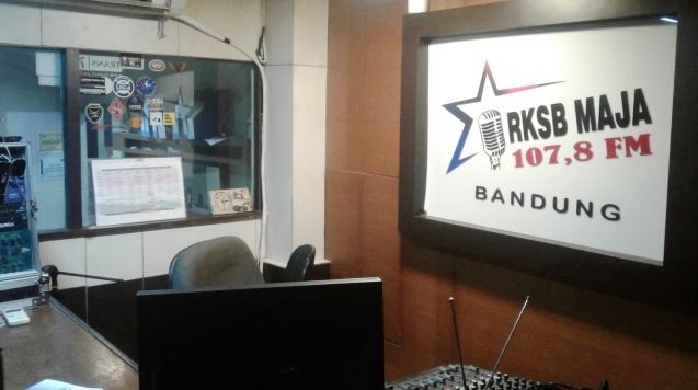 Studio RKSB Maja FM Bandung, Dulu dan Sekarang | RKSB Maja FM