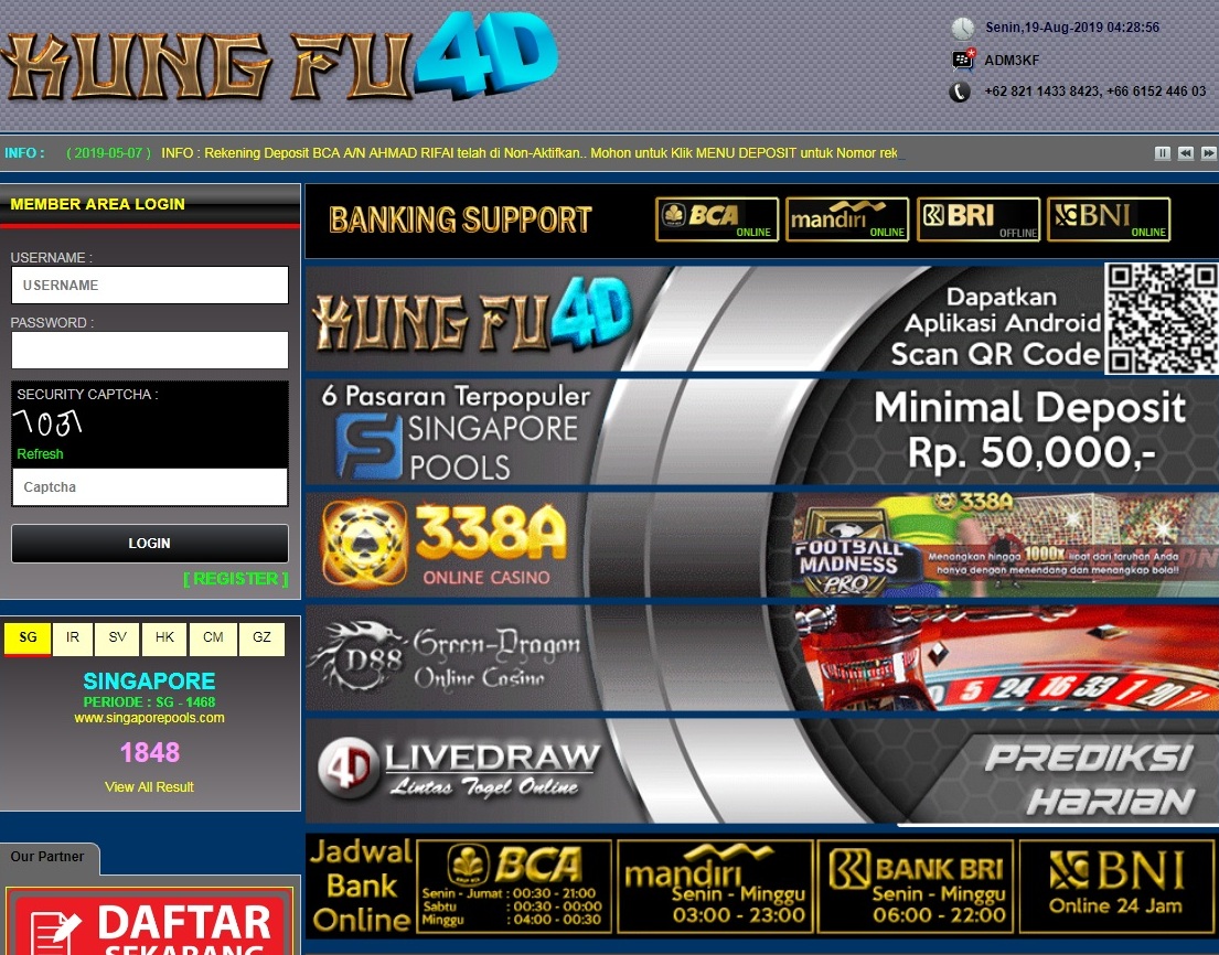 Pasaran Togel Terlengkap Dan Terpercaya