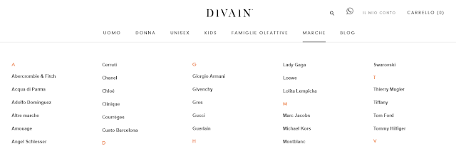 La Creatività di Anna!!!: Divain store online dove acquistare profumi ...