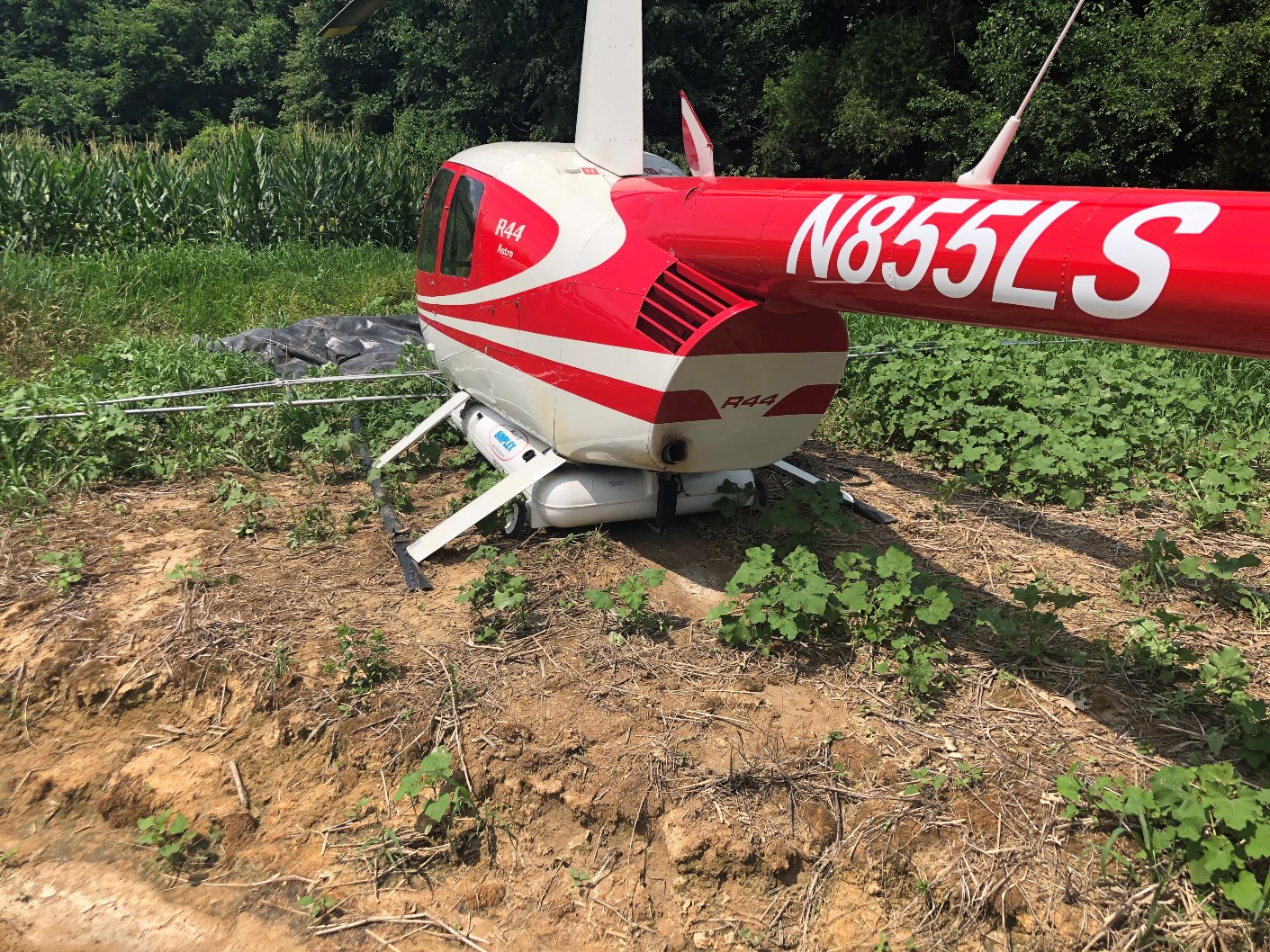 Kathryn's Report: Robinson R44 Astro, N855LS: Rotorcraft ran out of ...