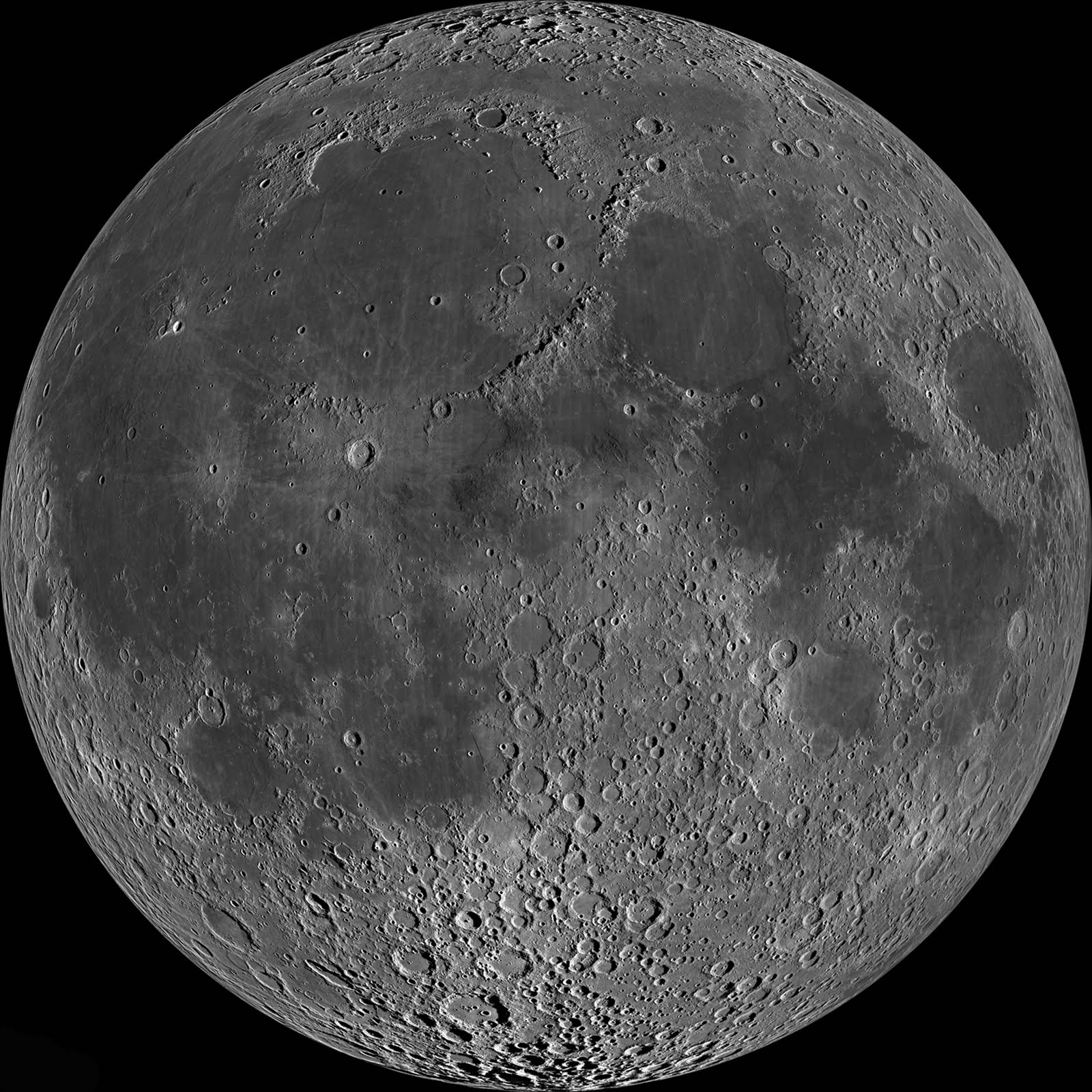 Divulgación Científica: UNA FOTO EXCEPCIONAL DE LOS CRÁTERES DE LA LUNA