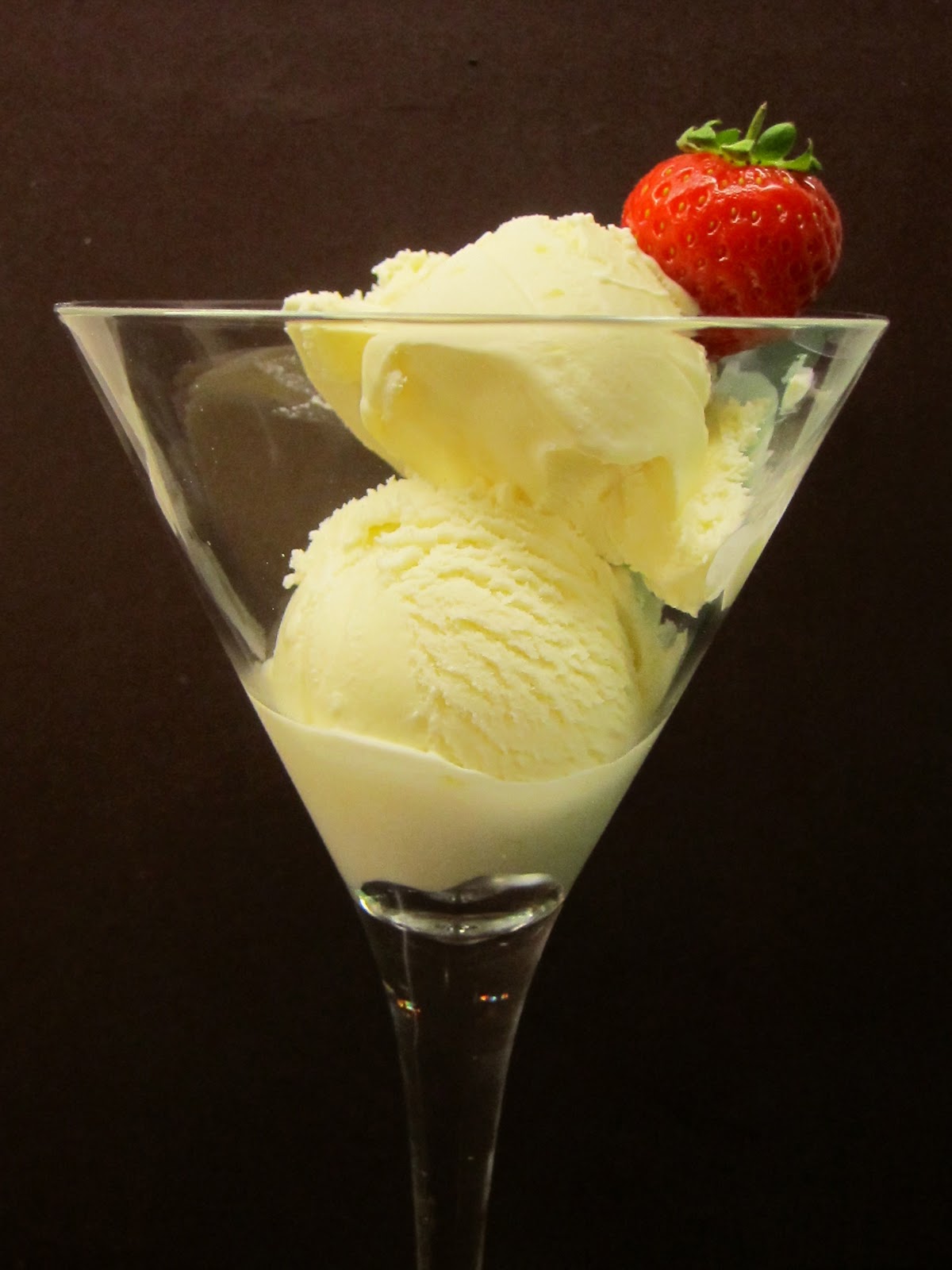 Matt B's Love Food: June's lemon ice cream (v)