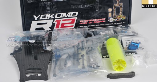遙控技術雜誌｜RC TECH magazine: YOKOMO R12 C3抵台開箱
