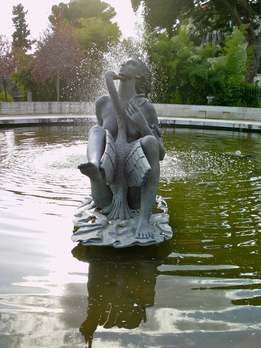 El paseante de Alcorcón: Leda y el cisne