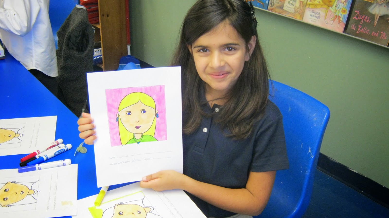 Mrs. Levine's Art Room : SECOND GRADE . . . A Pop of color!