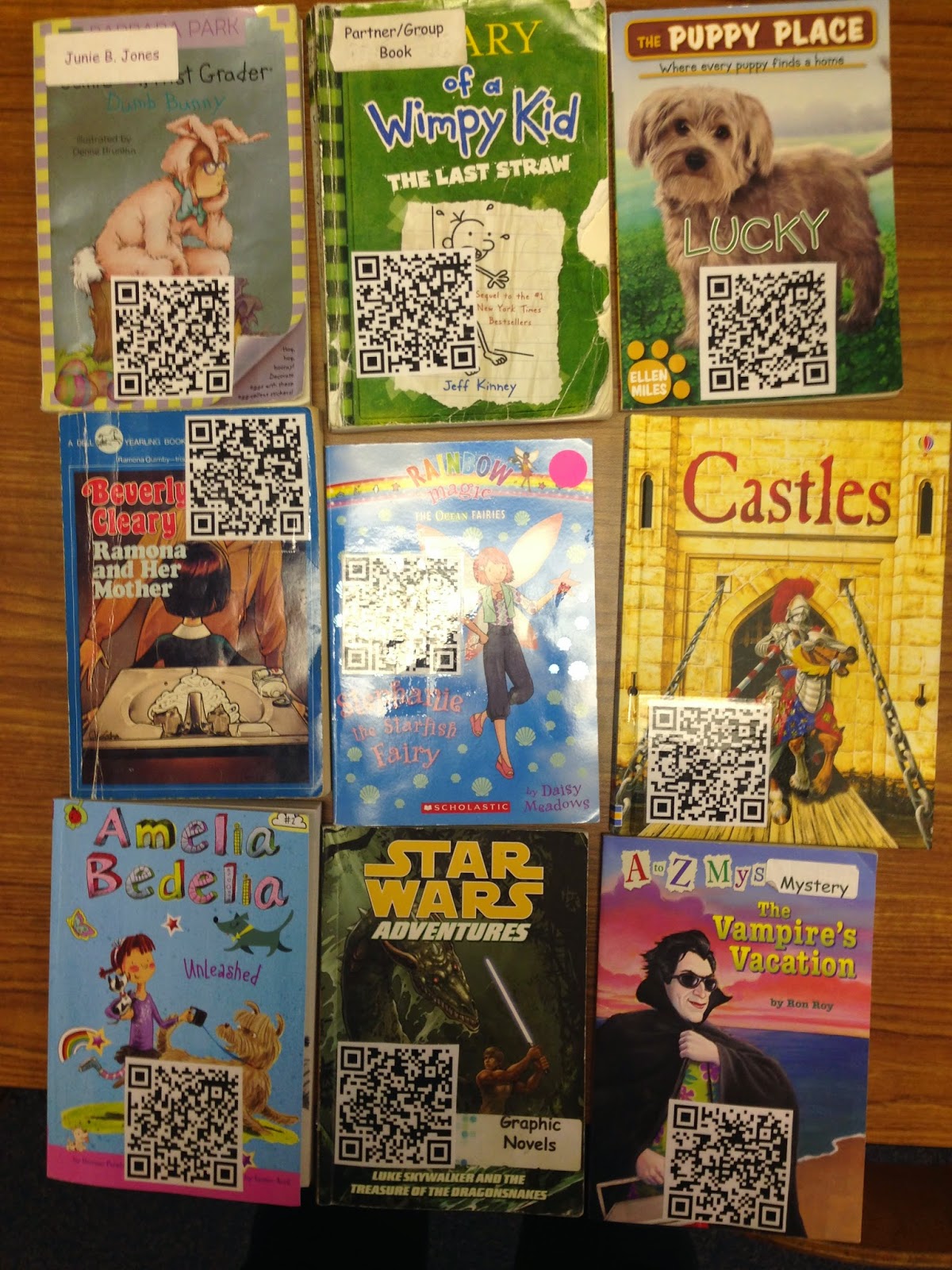 1st Year in 1st Grade: Book Talks + QR Codes