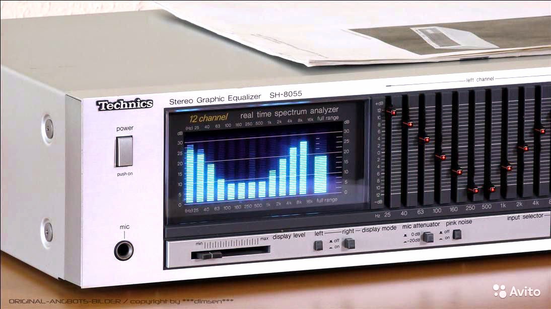 Technics SH-8055 - Graphic Equalizer | AudioBaza