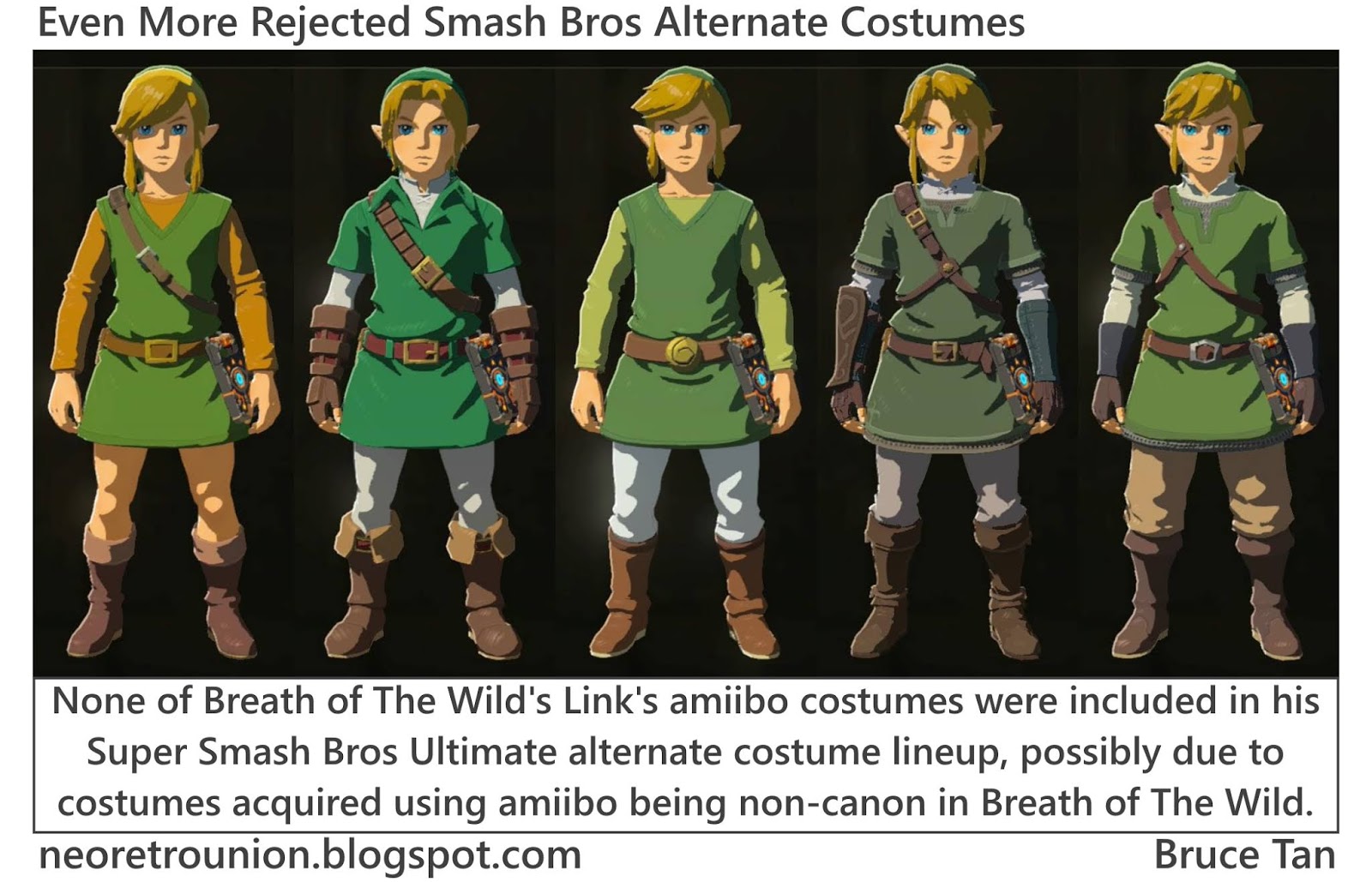 Neo Retro Union: Even More Rejected Smash Bros Alternate Costumes