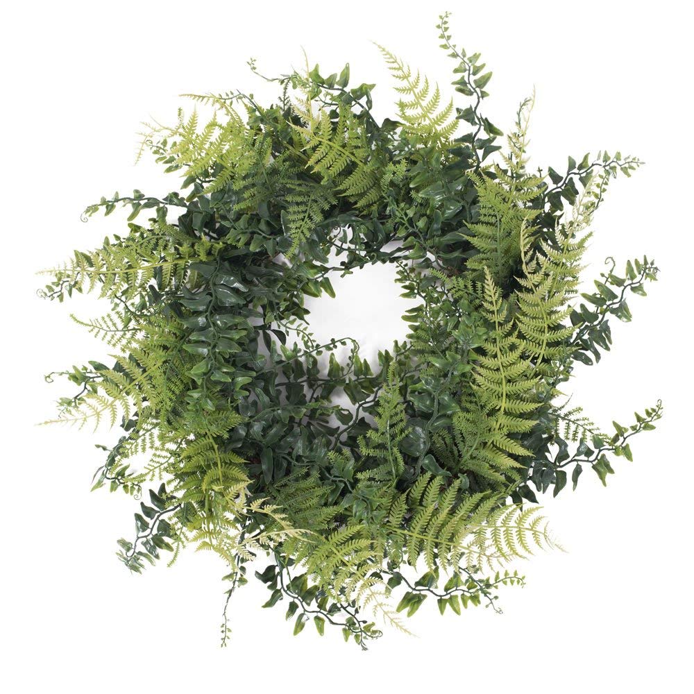 Our Hopeful Home: DIY Fall Fern Wreath