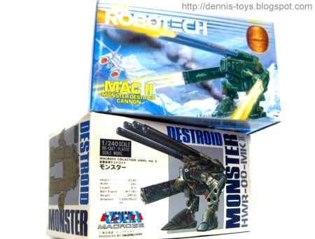 Dennis-Toys: MAC II Destroid Monster – Robotech