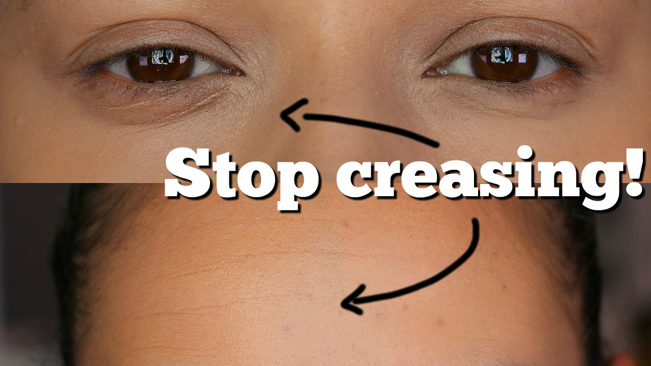 How to stop foundation & concealer creasing