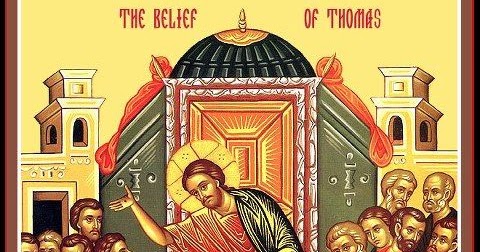The Journey: St Thomas in the Holy Scripture: “Then another of His ...