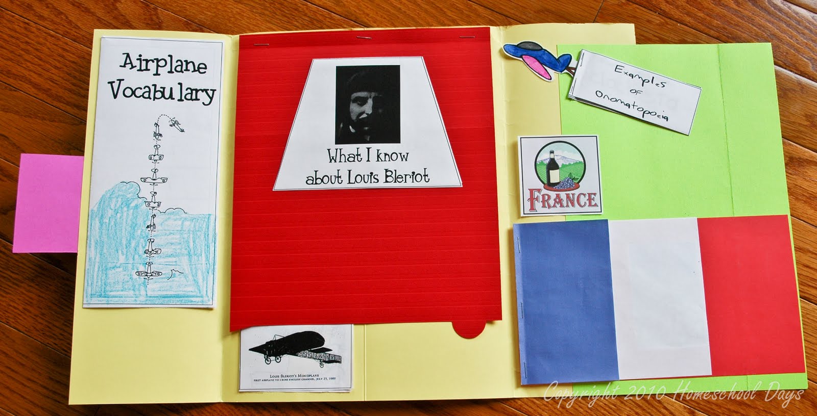 Homeschool Days: Lapbook - The Glorious Flight