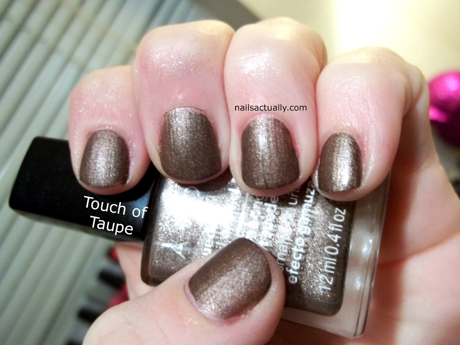 Nails Actually: Avon Suede Polishes and Suede Braid Nail Art