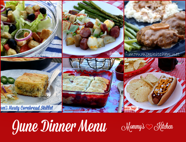 June Menu - Menu Plan Monthly — Mommy's Kitchen
