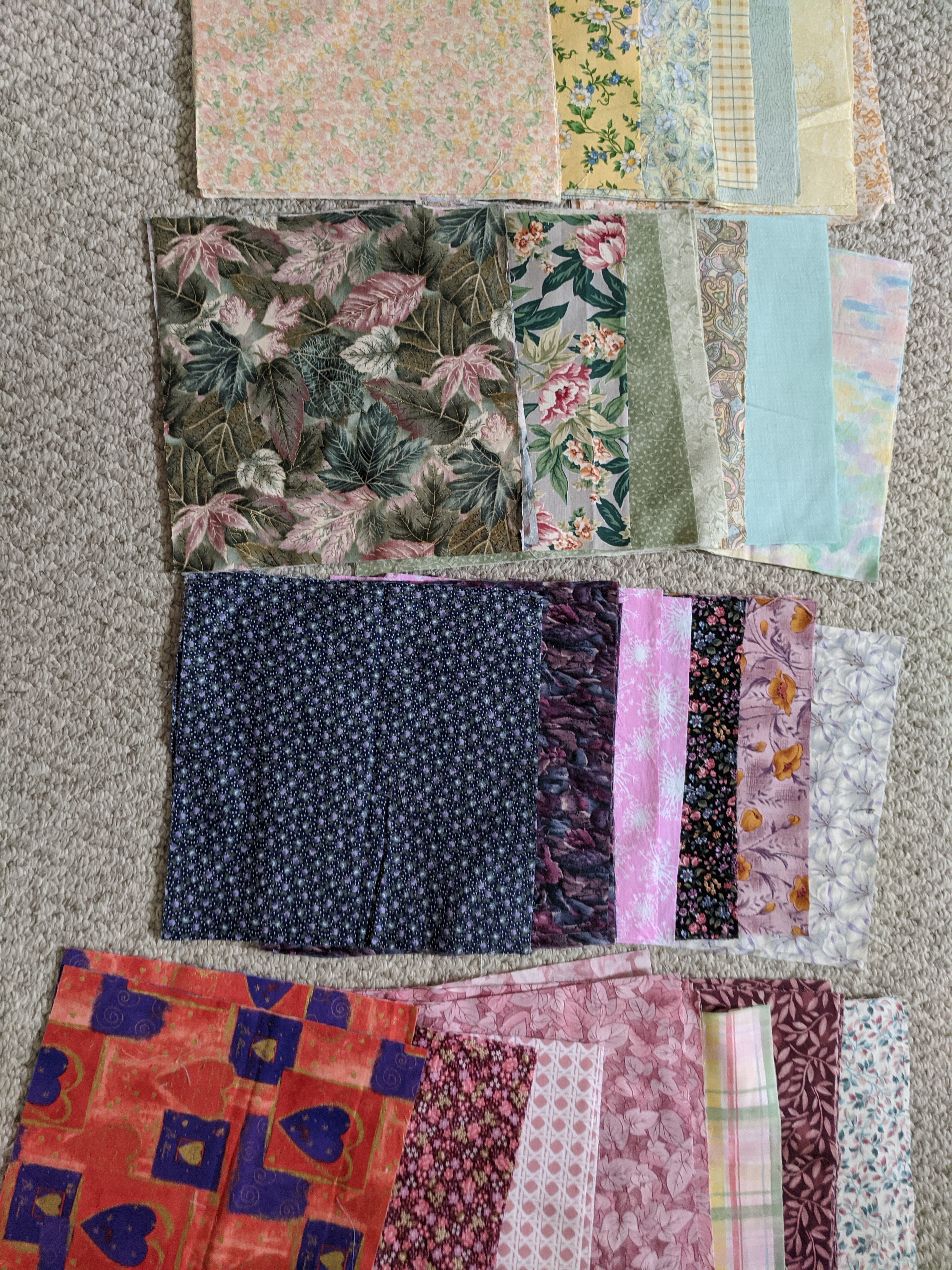 The Joyful Quilter: Sew Some Love Sunday - LWR - Square Selection ...