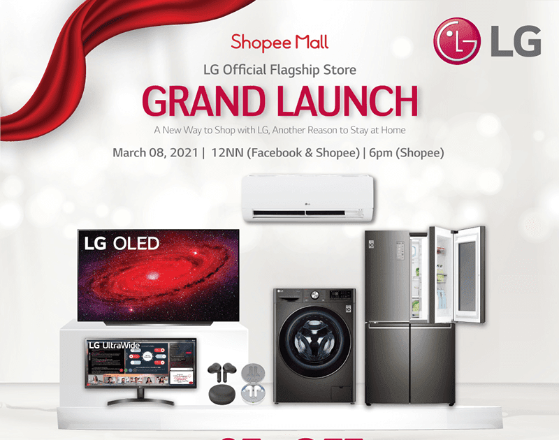 LG Philippines to launch its official store in Shopee, big discounts on ...