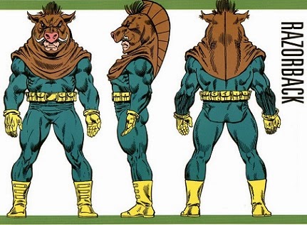 ¿Quien es quien? DC Comics: RAZORBACK