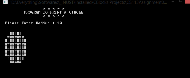 Drawing A Cirlce In C Without Using Graphics Library LOAD PARK Drawing A Cirlce In C Without Using Graphics Library LOAD PARK