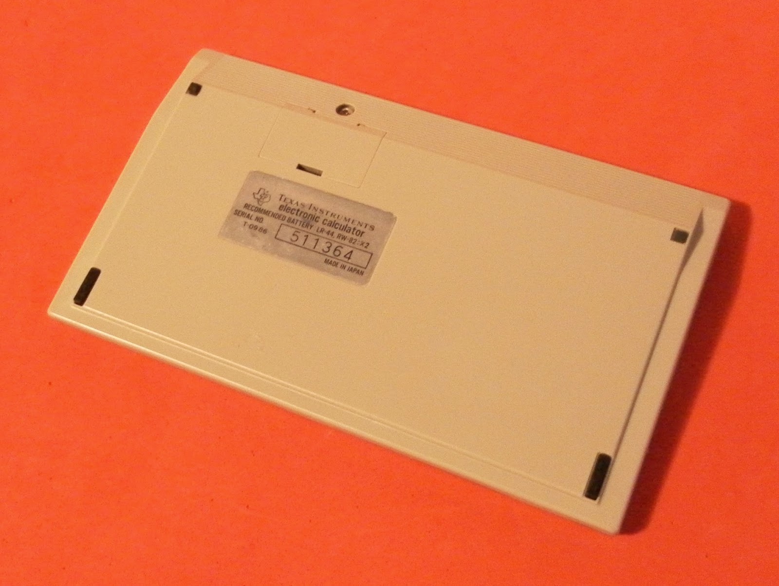 Texas TI-66 Programmable: Toshiba skills to rescue Texas...