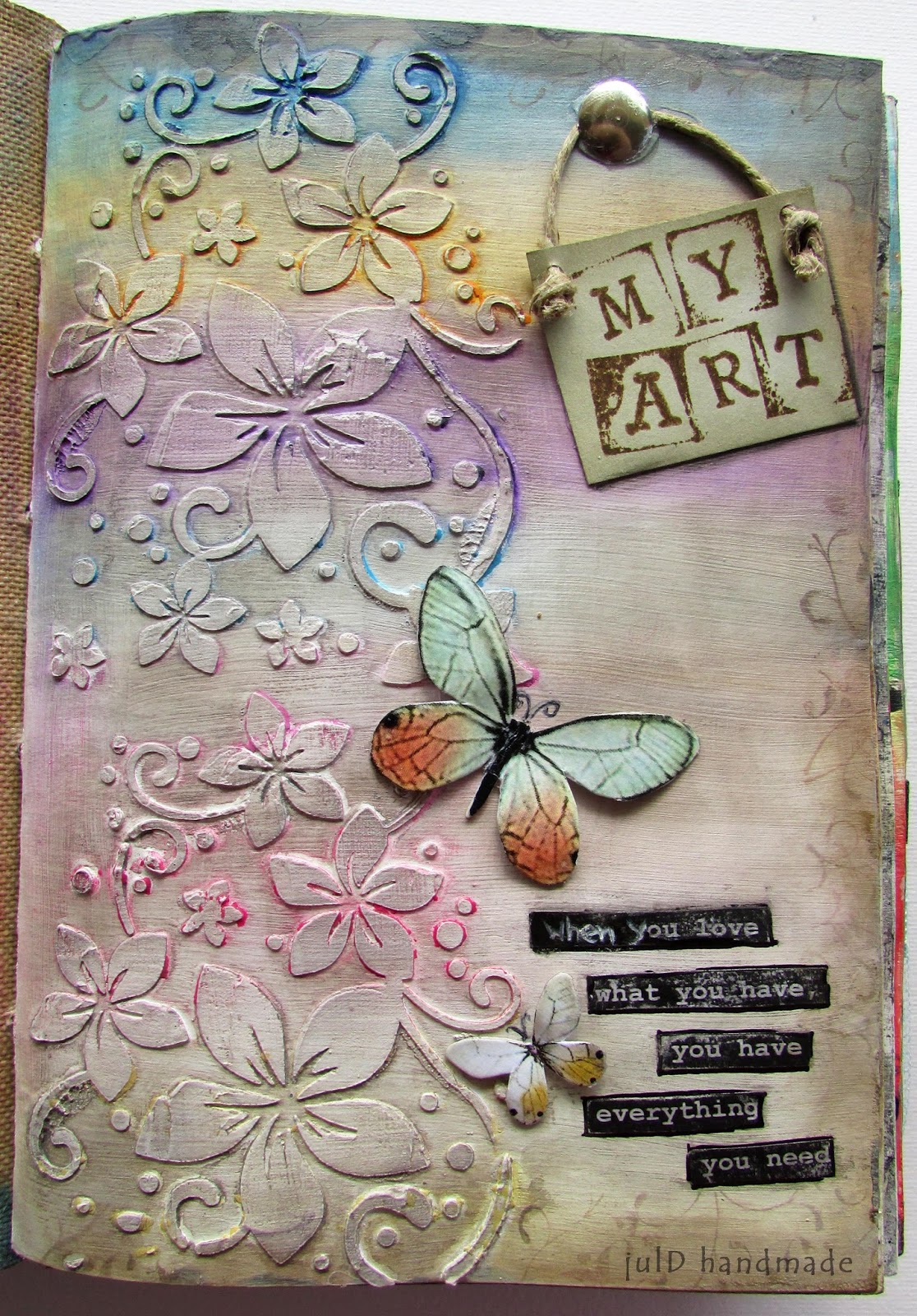 julD handmade: First page - My art