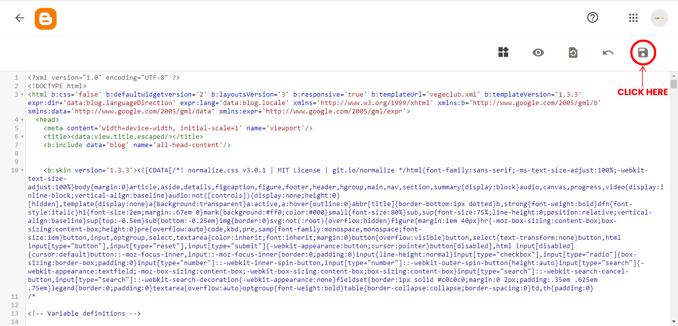 How To Edit Blogger Template XML And CSS | RUSTCODE