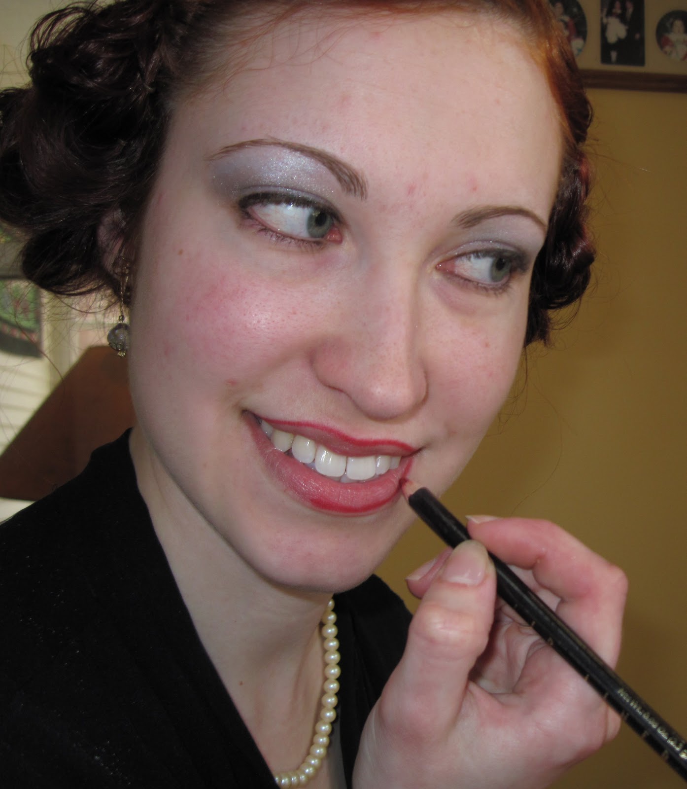 The Gilded Slipper: Getting a 1930s Face