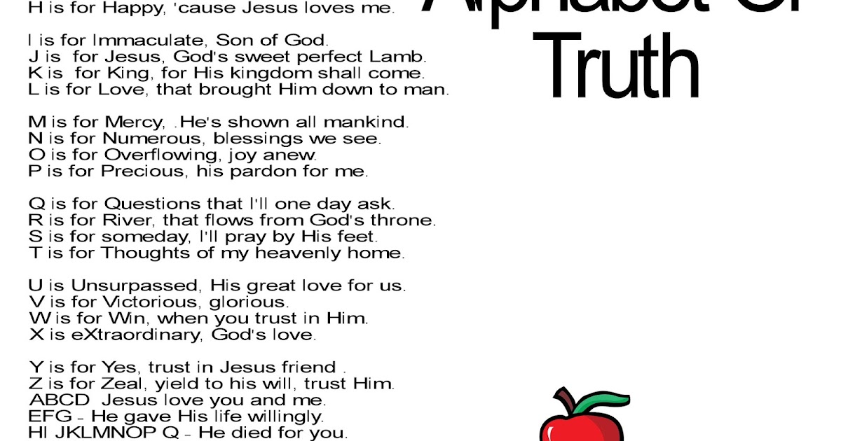 Children's Gems In My Treasure Box: Alphabet Of Truth - New