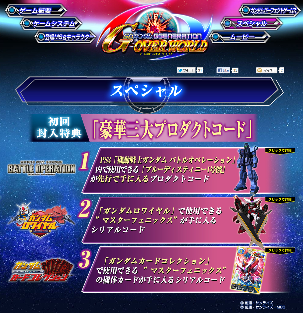 GUNDAM GUY: PSP: SD Gundam G-Generation Over World - Deluxe Edition ...