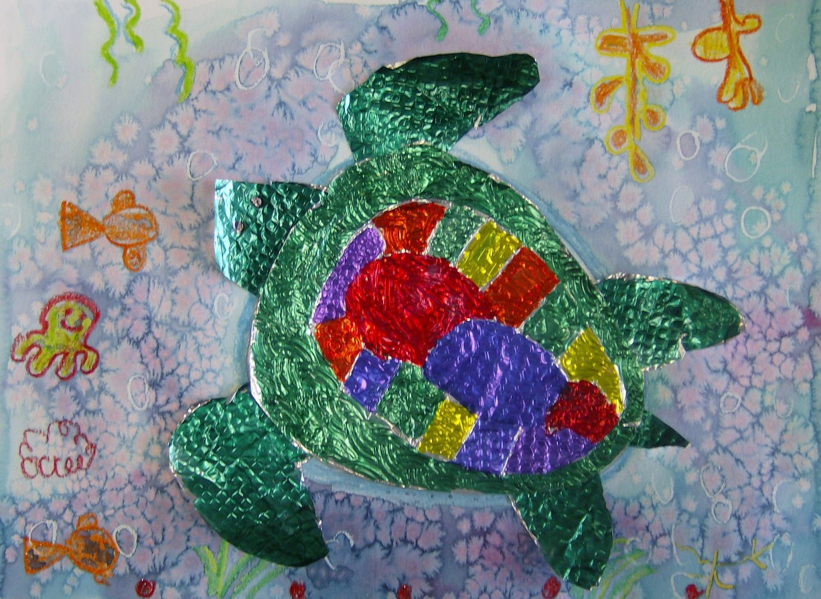 Blackfoot Art Center: Shimmering Sea Turtles