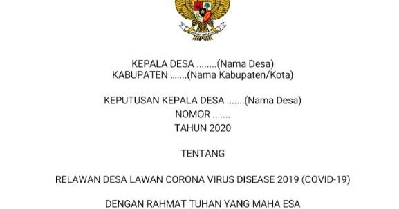 11+ Contoh Edikar Relawan Covid, Koleksi Spesial!